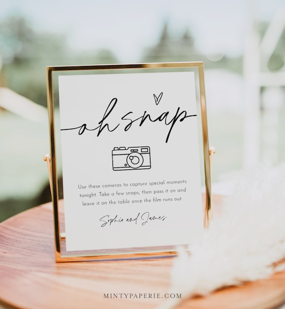 Wedding cameras for guests 60 photos - Astyledwedding.com