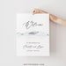 Watercolor Mountain Wedding Welcome Sign Printable Minimalist - Etsy