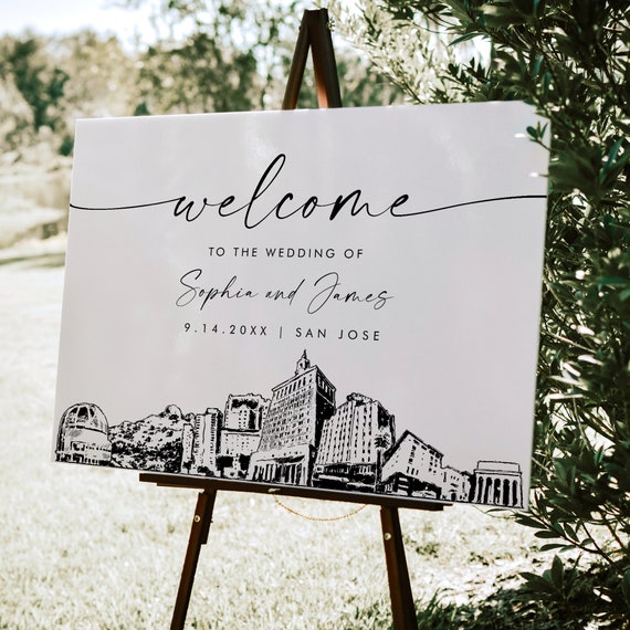 San Jose Welcomesign San Diego California Welcome Sign | Stock Video