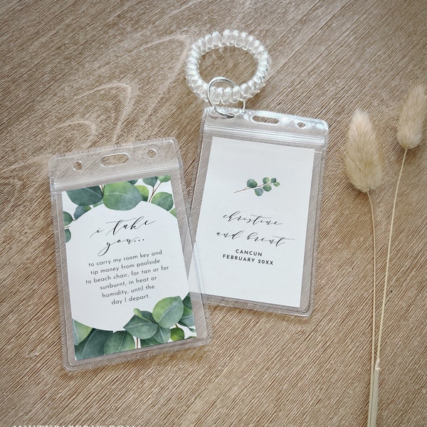 Room Key Card Holder - Etsy