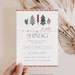 Bohemian Holiday Party Invitation Printable Boho Christmas - Etsy