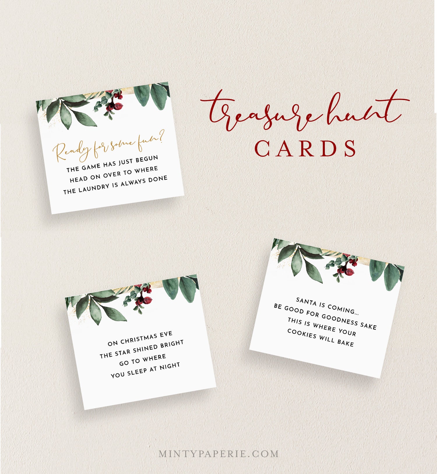 Christmas Game Bundle Holiday Party Games Family Fun 12 - Etsy