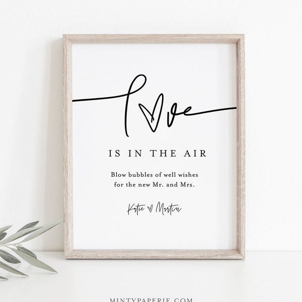 Wedding Bubble Sign - Etsy