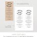Rustic Wedding Menu Template, Printable Menu Card, Editable Template ...