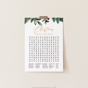 Christmas Game Bundle, Holiday Party Games, Family Fun, 12 Editable ...