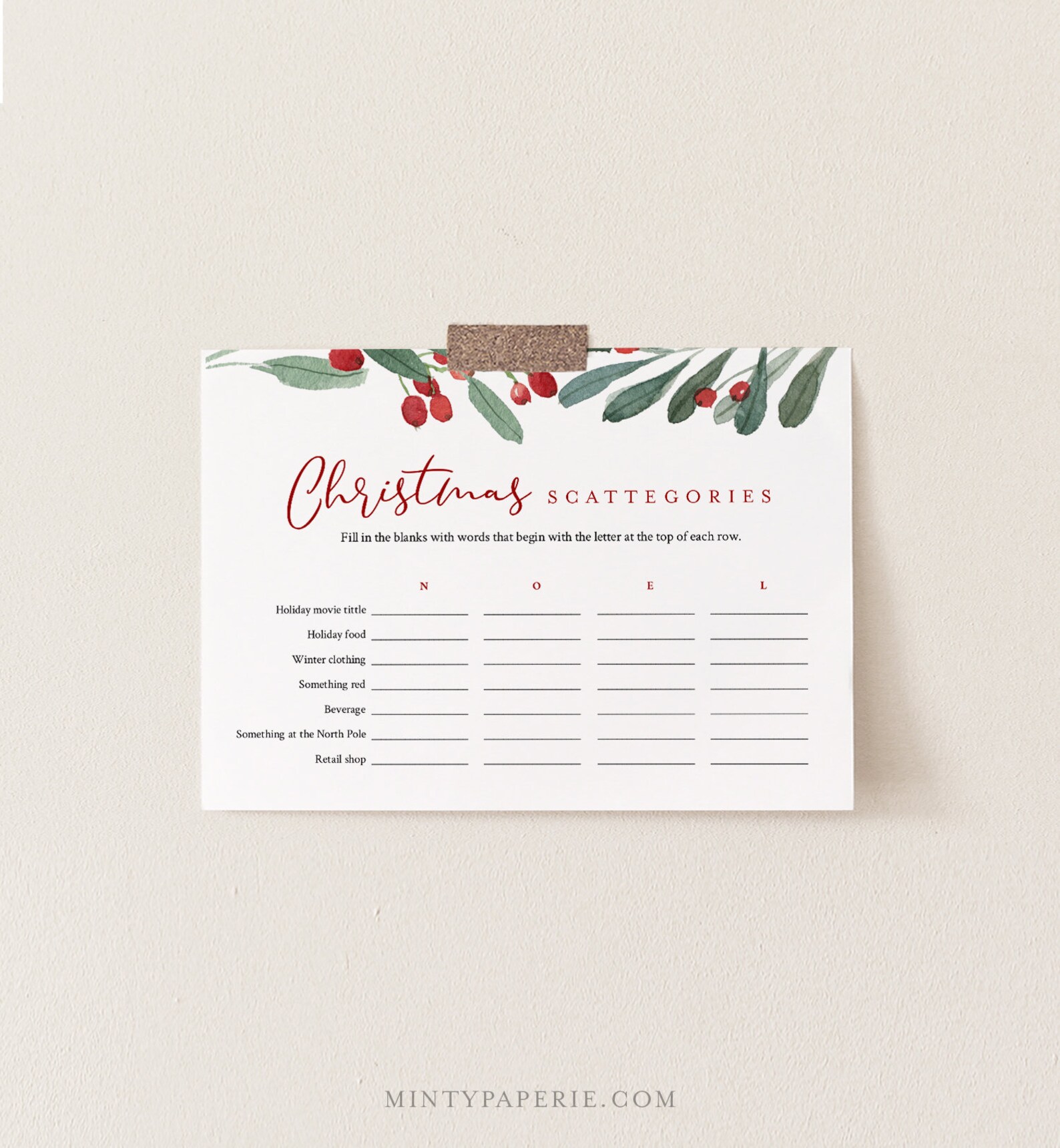 Christmas Game Bundle Holiday Party Games Family Fun 12 | Etsy