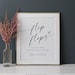 Flip Flop Sign, Wedding Dancing Feet Sign, Minimalist Dance Floor ...