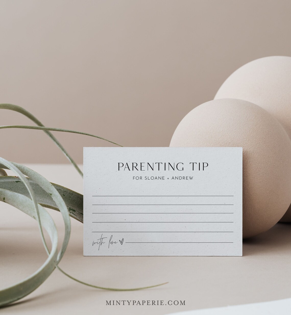 Parenting Tip Jar Sign and Advice Card Baby Shower Advice - Etsy