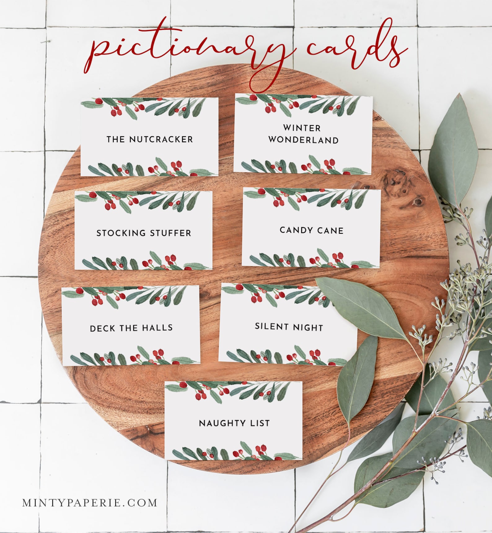 Christmas Game Bundle Holiday Party Games Family Fun 12 | Etsy