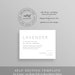Minimalist Lavender Toss Sign, Editable Template, Printable Modern ...