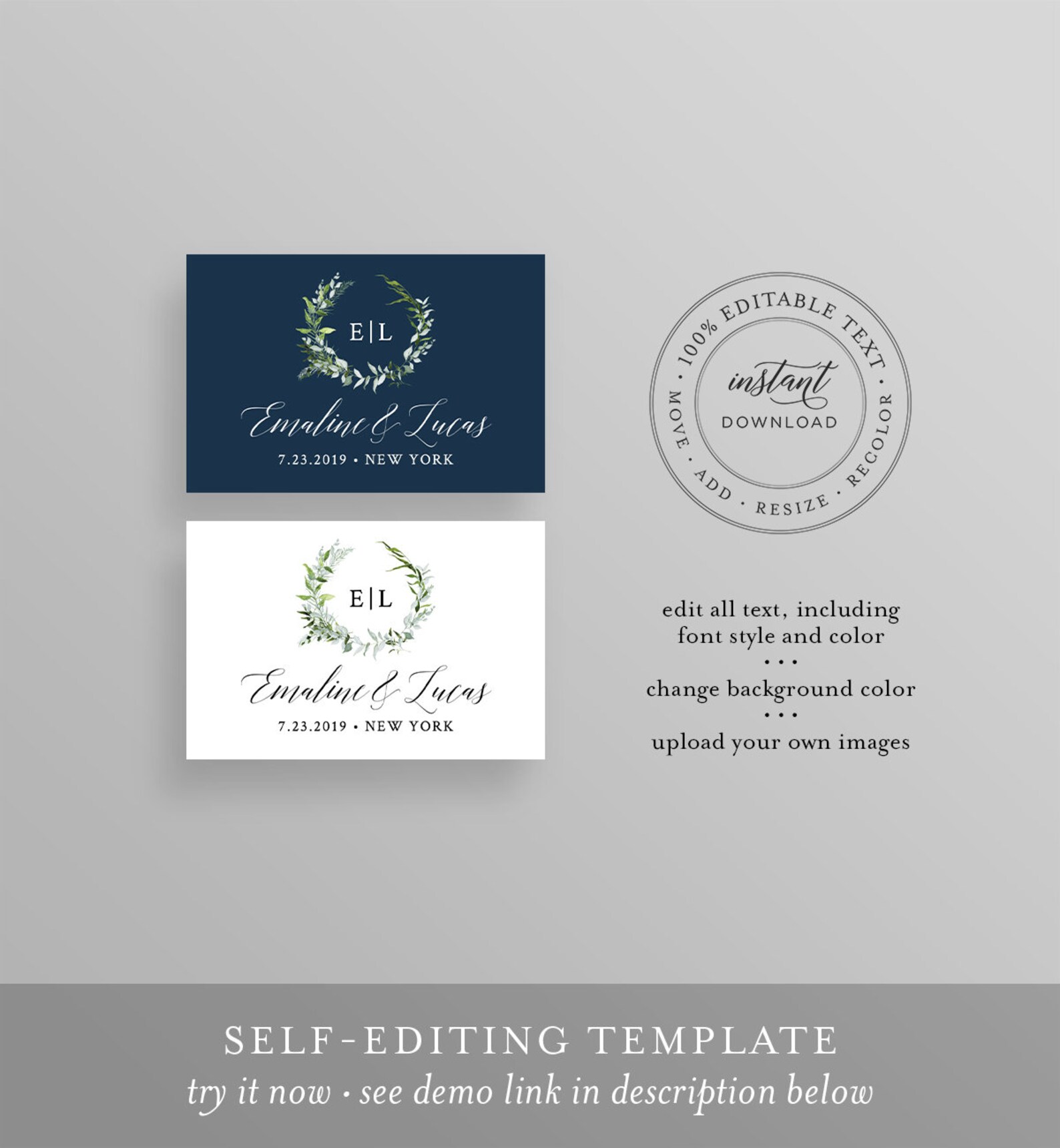 Mini Champagne Bottle Template Wine Label Wedding / Bridal - Etsy