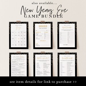 New Year's Scattergories Game, Printable New Years 2023 Party Game, A-Z ...