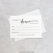 Song Request Card, Printable Wedding DJ Request, Minimalist, Song ...