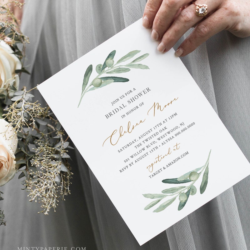 Branch Invitation - Etsy