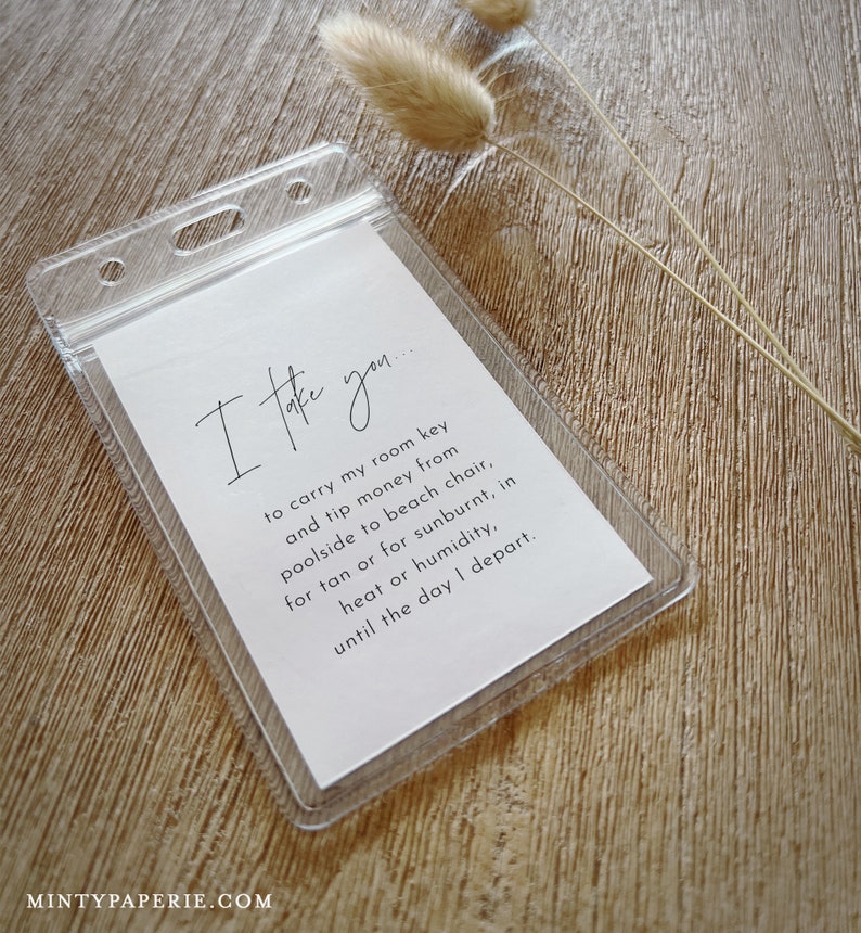 Wedding Room Key Card Tag Template Printable Modern Key Card - Etsy