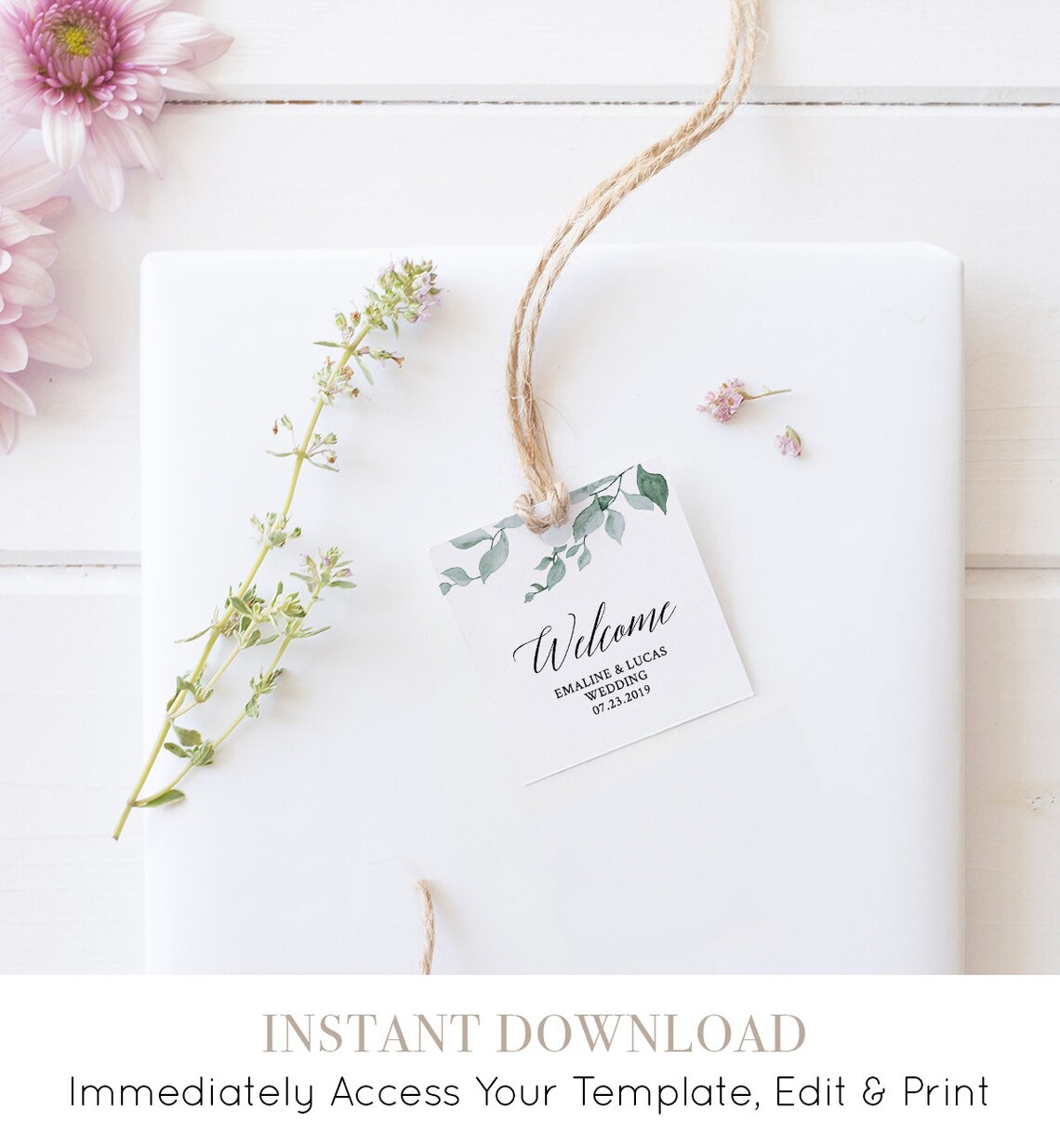 Envelope Label Template Printable Return Address Sticker - Etsy