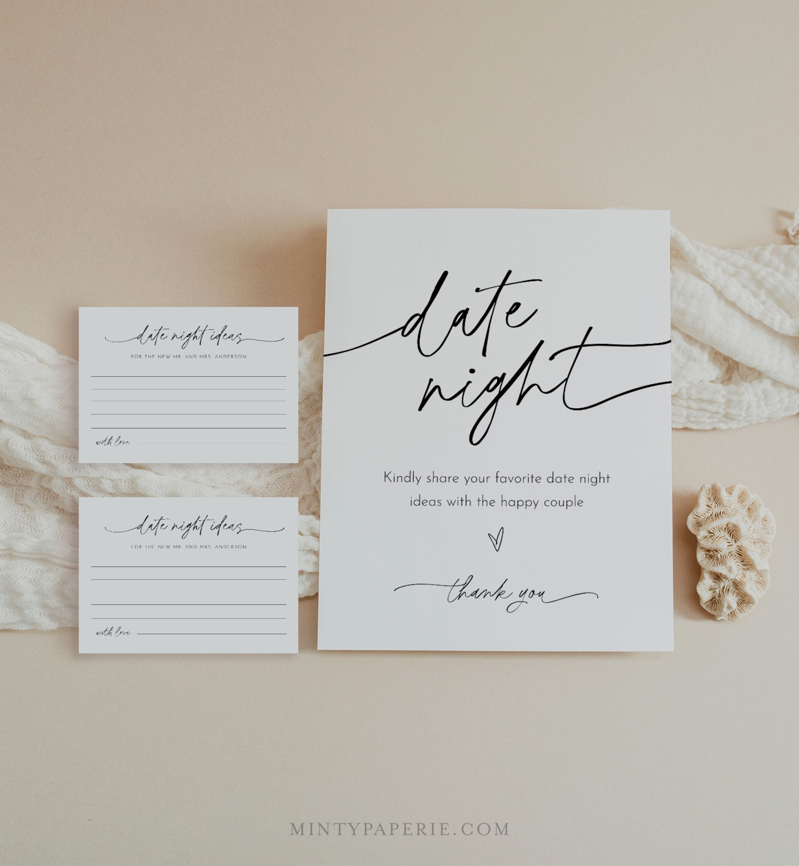 Date Night Ideas Advice & Wishes Sign and Card Date Jar - Etsy