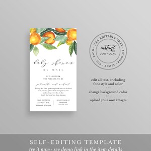 Baby Shower by Mail Template, Social Distance Quarantine Baby Shower ...