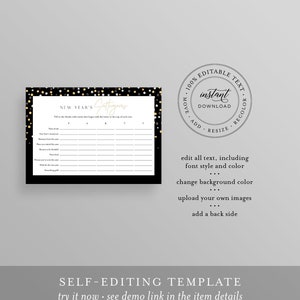New Year's Scattergories Game, Printable New Years 2023 Party Game, A-Z ...