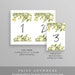 Lemon Table Number Card Template Printable Table Number - Etsy