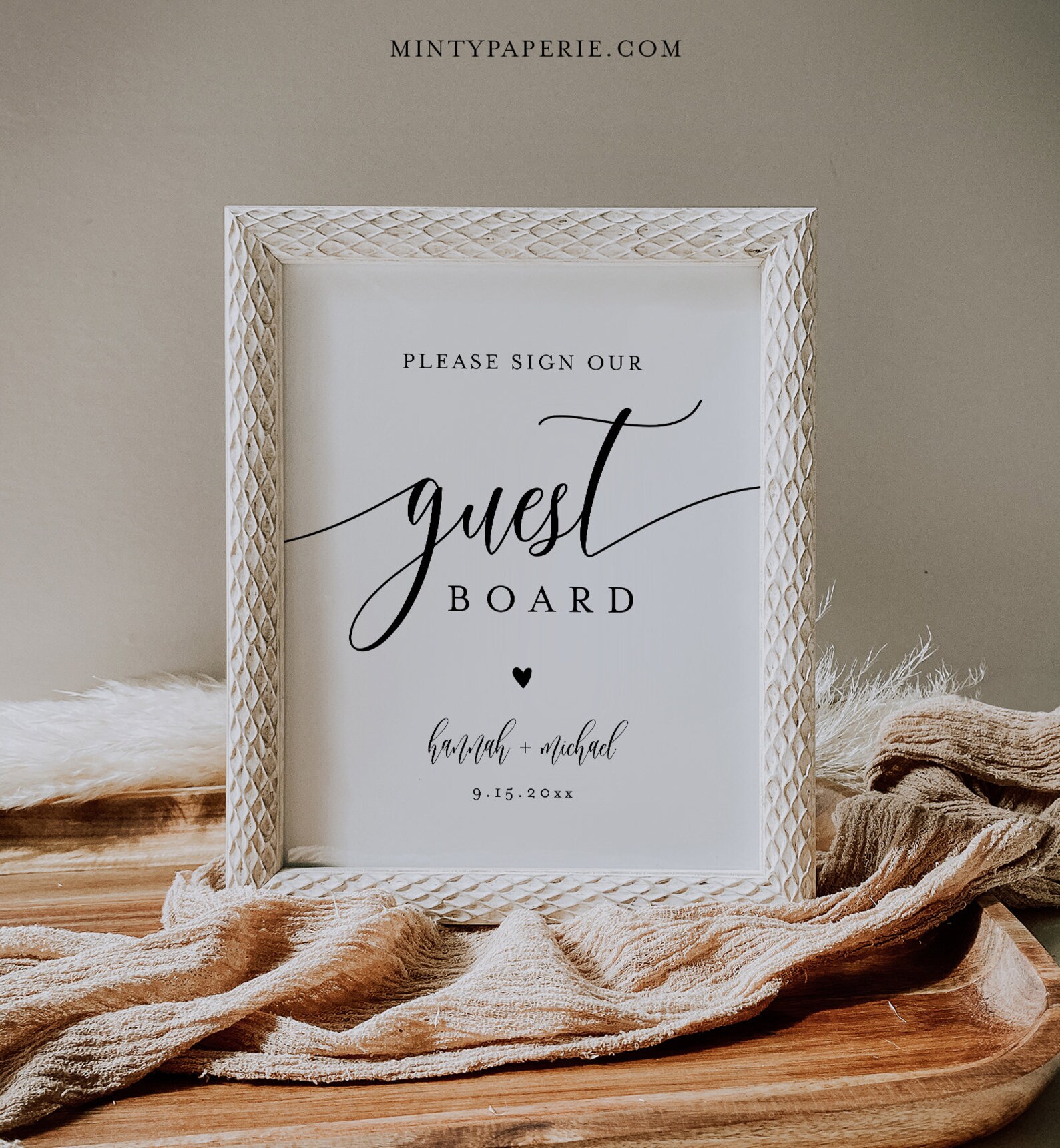 Wedding Guest Board Sign Please Sign Our Guest Board Guest - Etsy