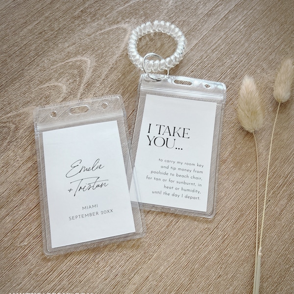 Room Key Card Holder - Etsy