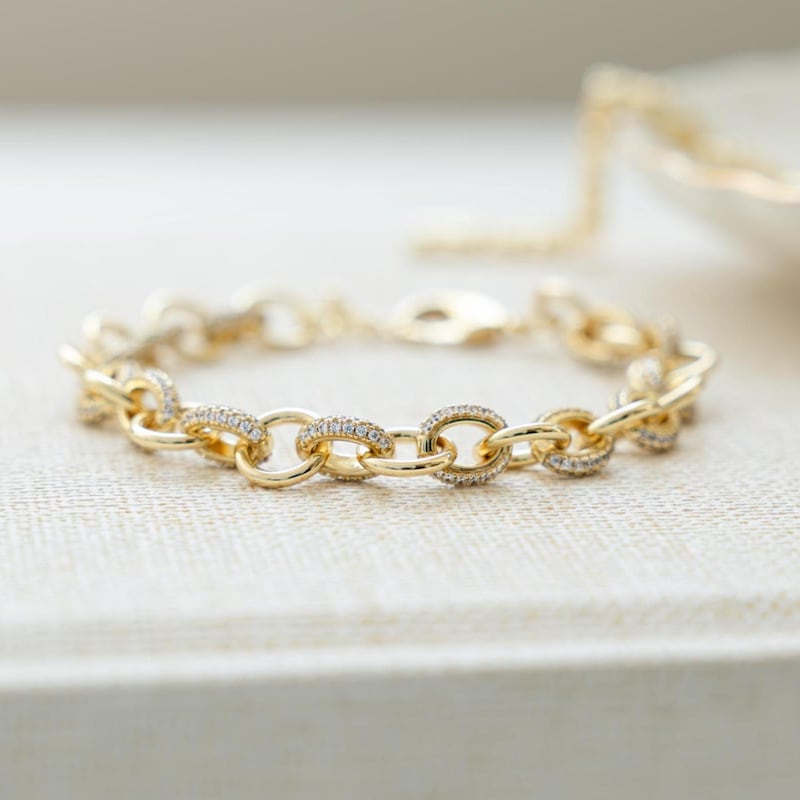 Statement Link Bracelets - Etsy