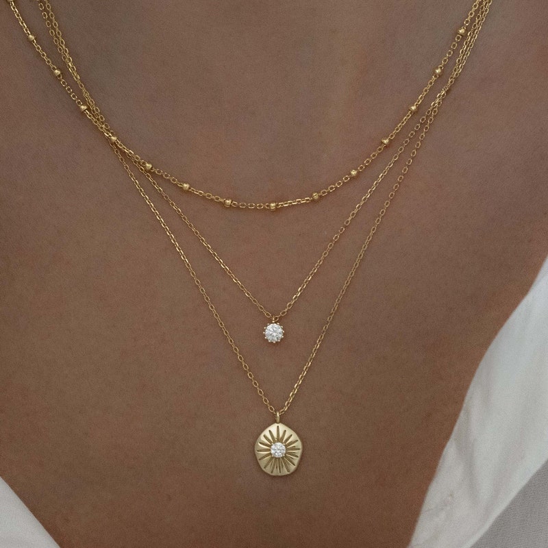 Dainty Necklace - Etsy