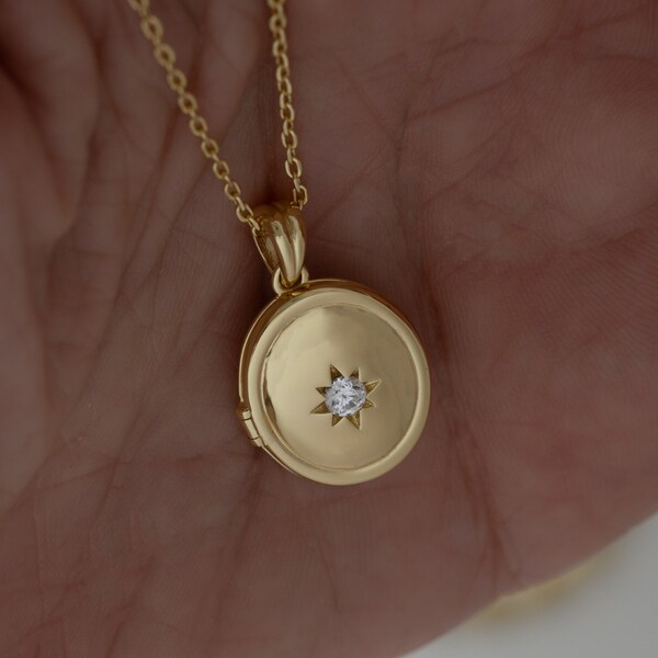 Locket Necklace - Etsy