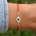 Evil Eye Red String Bracelet Red String Protection Bracelet - Etsy