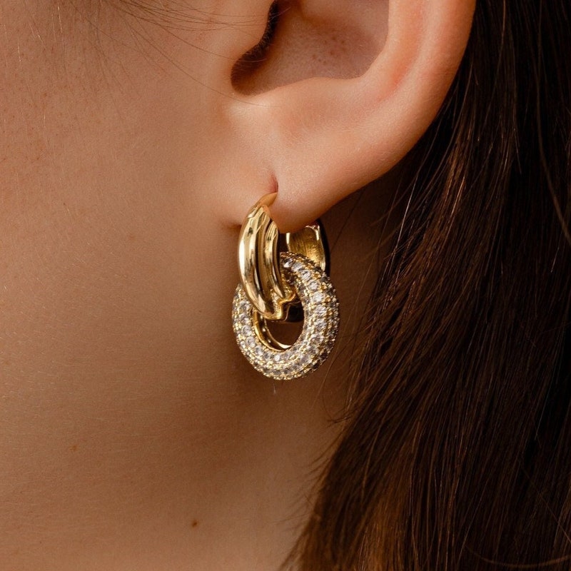 Chunky Earrings - Etsy