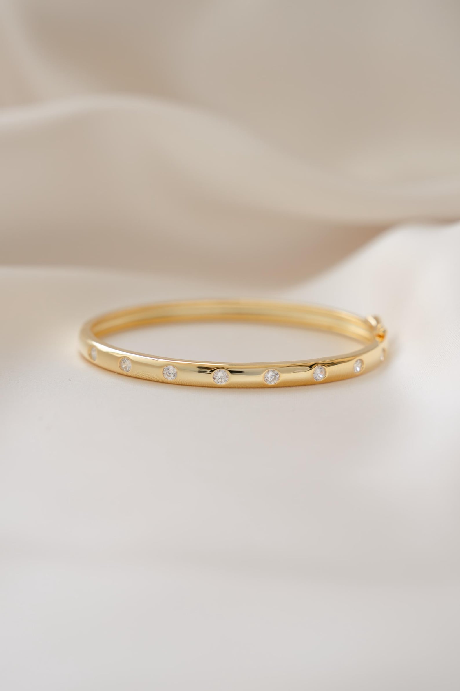 Bangle Bracelet, Diamond Bracelet, Statement Jewelry, Diamond Bangle ...