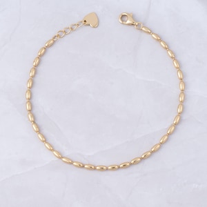 Beaded Bracelet, Dainty Bracelet, Adjustable Bracelet, Minimalist ...