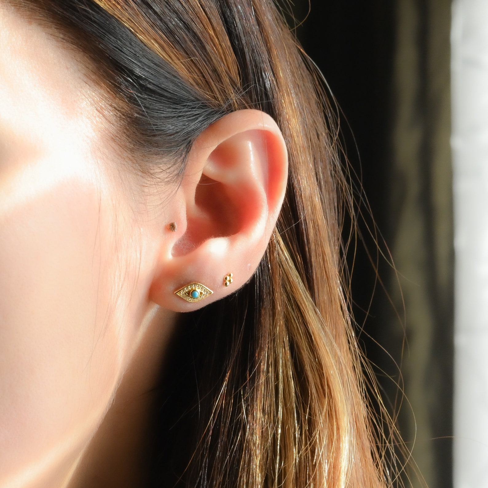 Evil Eye Earrings Evil Eye Stud Earrings Evil Eye Jewelry - Etsy
