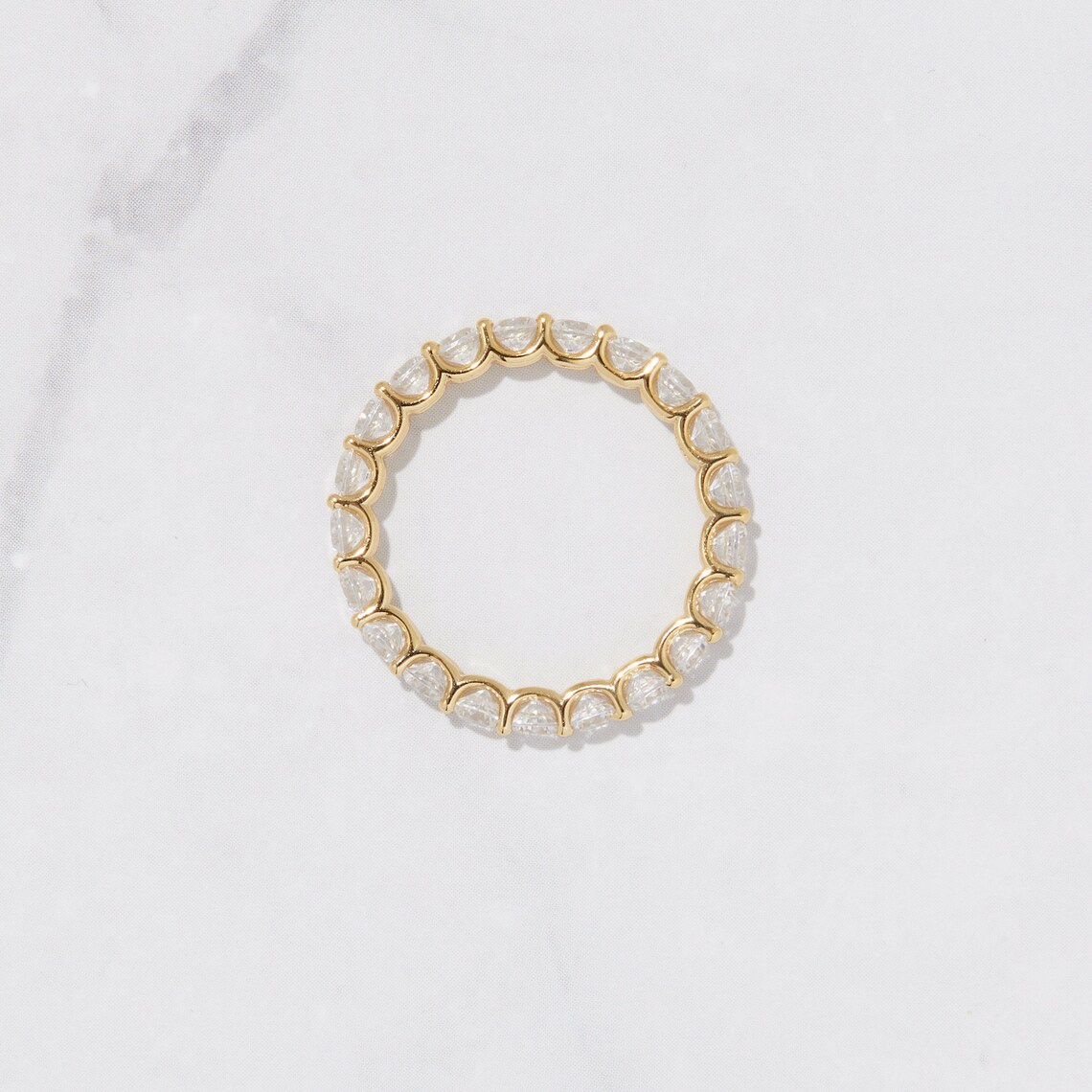 Eternity Band Stacking Ring Diamond Band Wedding Band - Etsy