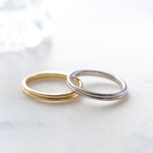 Gold Band, Simple Ring, Minimalist Ring, Dainty Ring, Plain Ring ...