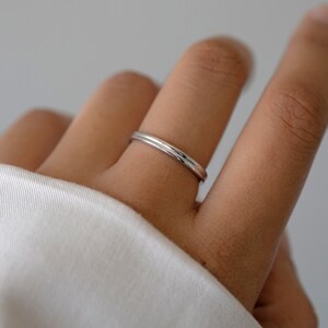 Gold Band, Simple Ring, Minimalist Ring, Dainty Ring, Plain Ring ...