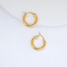 20mm Tube Hoop Earrings, Gold Hoops, Silver Hoop Earrings, Thick Hoop ...