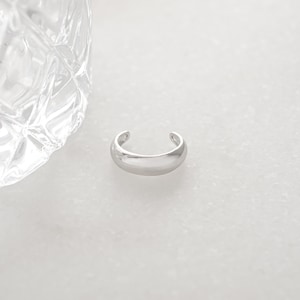 Thick Plain Ear Cuff, Chunky Ear Cuff, Gold Ear Cuff, No Piercing ...