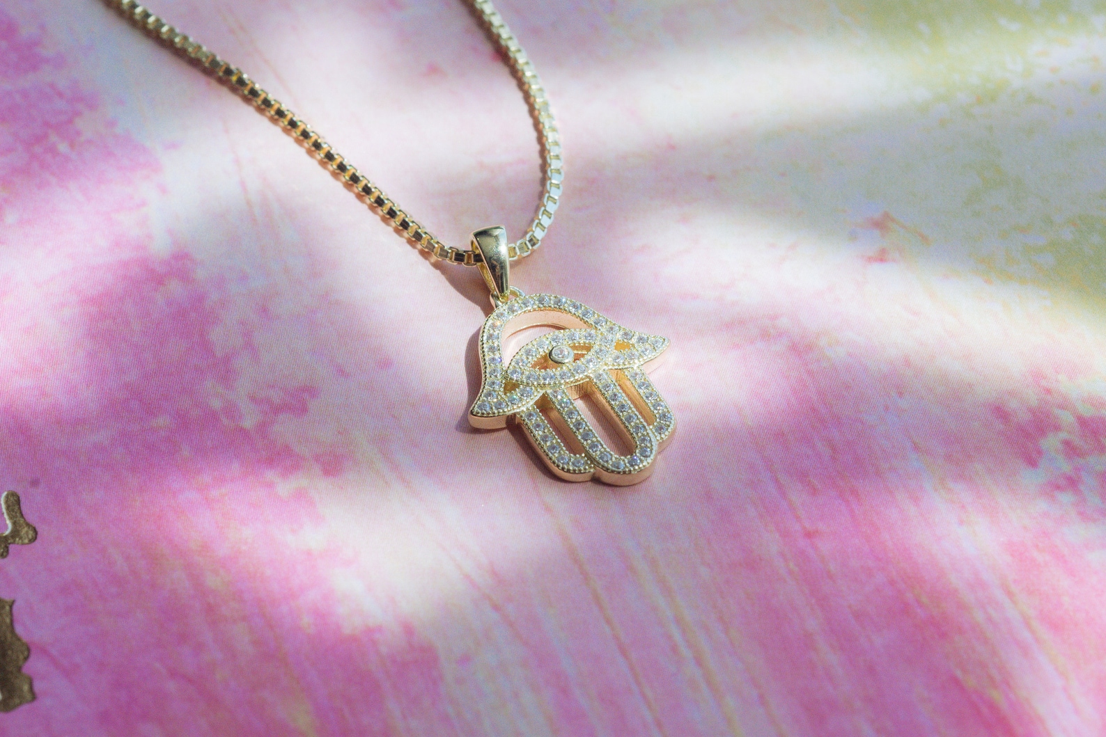 Gold Hamsa Hand Necklace Hamsa Jewelry Hamsa Necklace Evil Eye - Etsy