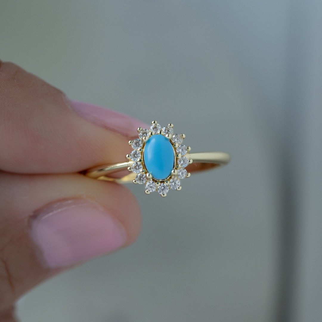 Turquoise Ring, Turquoise Jewelry, Engagement Ring, Summer Jewelry ...