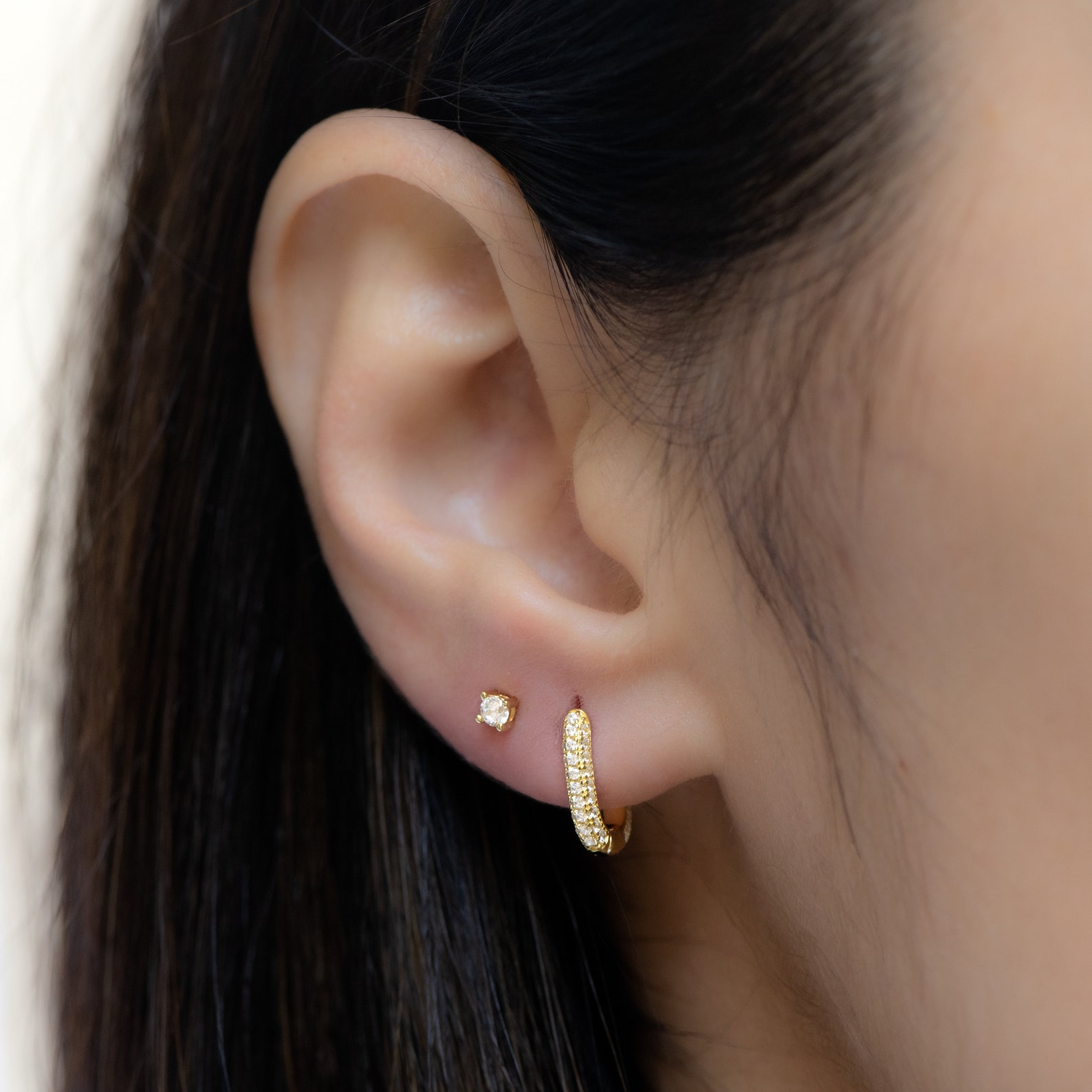 Huggie Earrings, Hoop Earrings, Huggie Hoops, Gold Hoop Earrings, Small ...