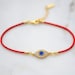 Evil Eye Red String Bracelet, Red String Protection Bracelet, Evil Eye ...