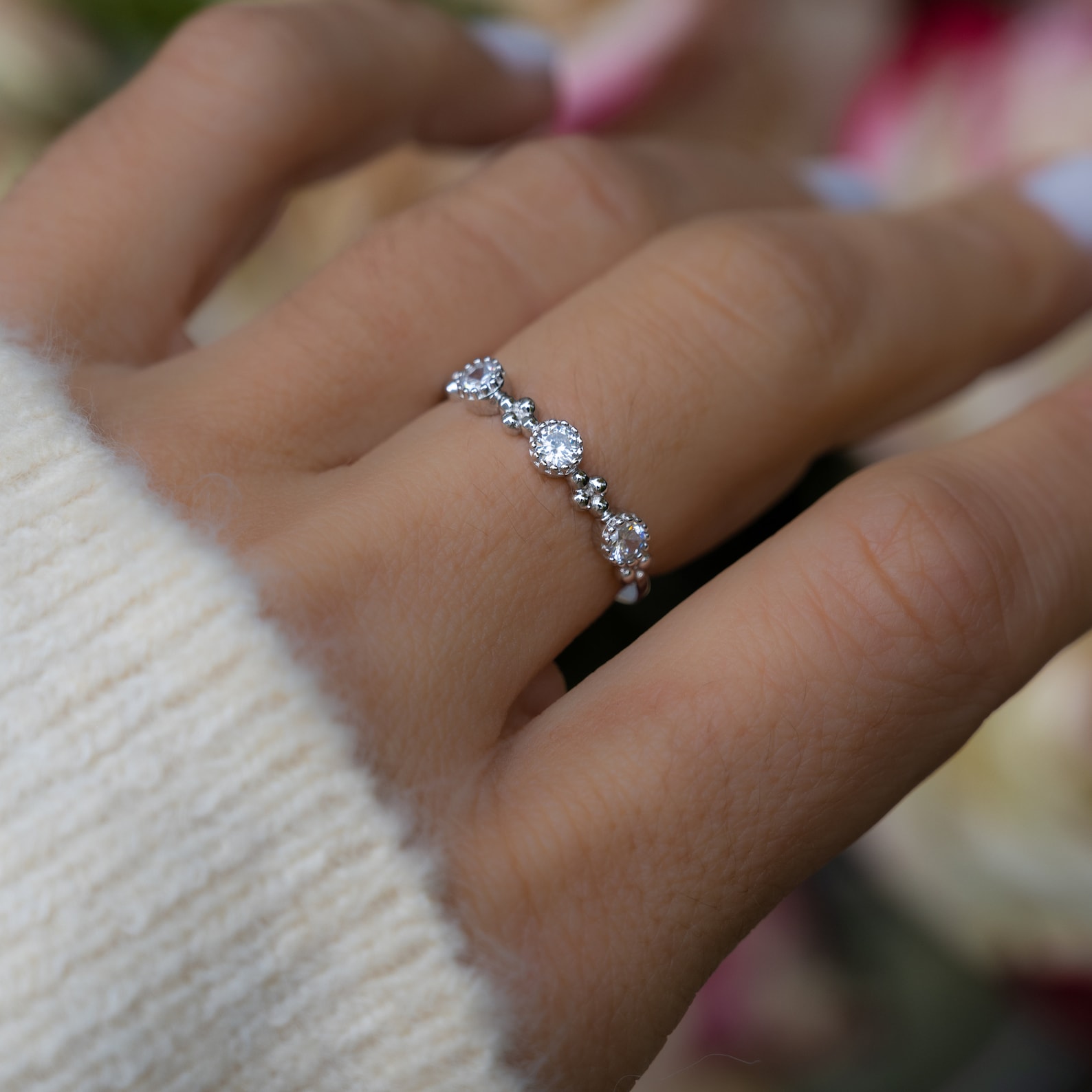 Dainty Ring Gold Minimalist Ring Stacking Ring Simple | Etsy