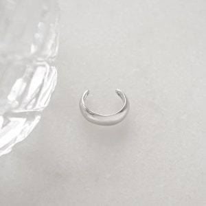 Thick Plain Ear Cuff, Chunky Ear Cuff, Gold Ear Cuff, No Piercing ...