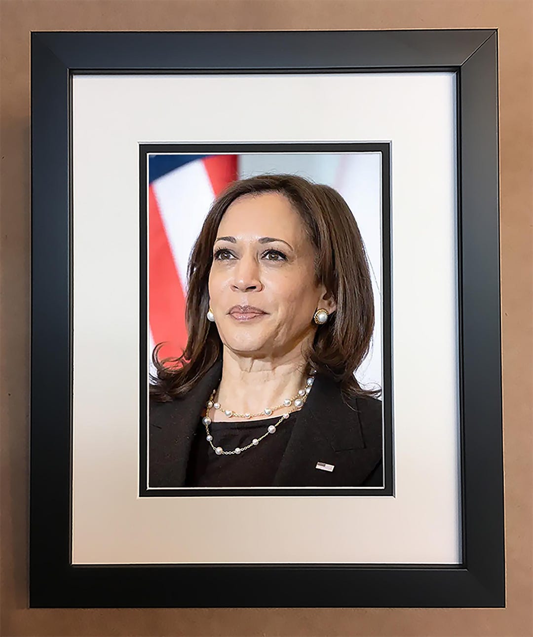 Kamala Harris Color Photo Professionally Framed, Matted 8x10. - Etsy