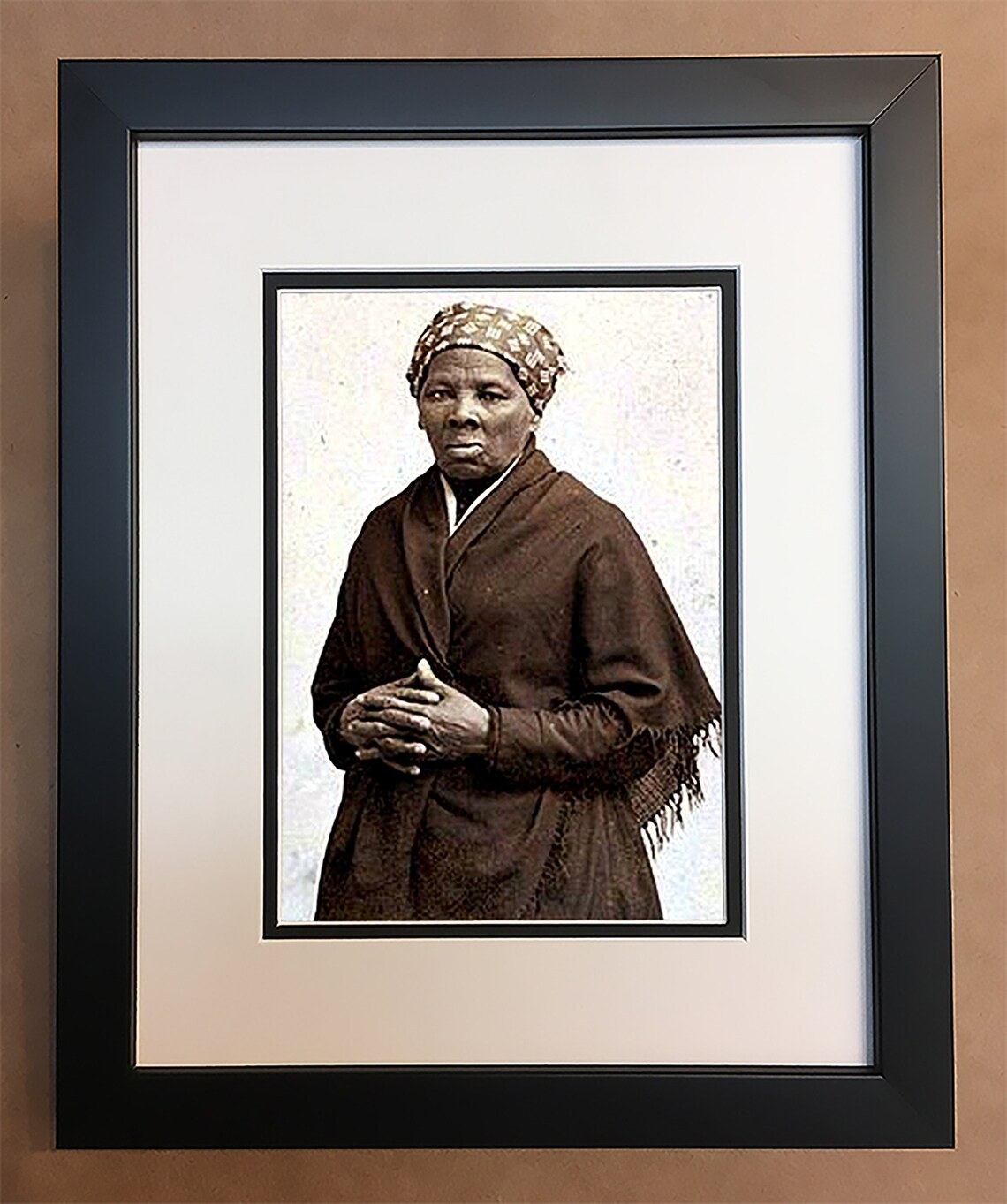 Harriet Tubman Black and White Photo Professionally Framed - Etsy