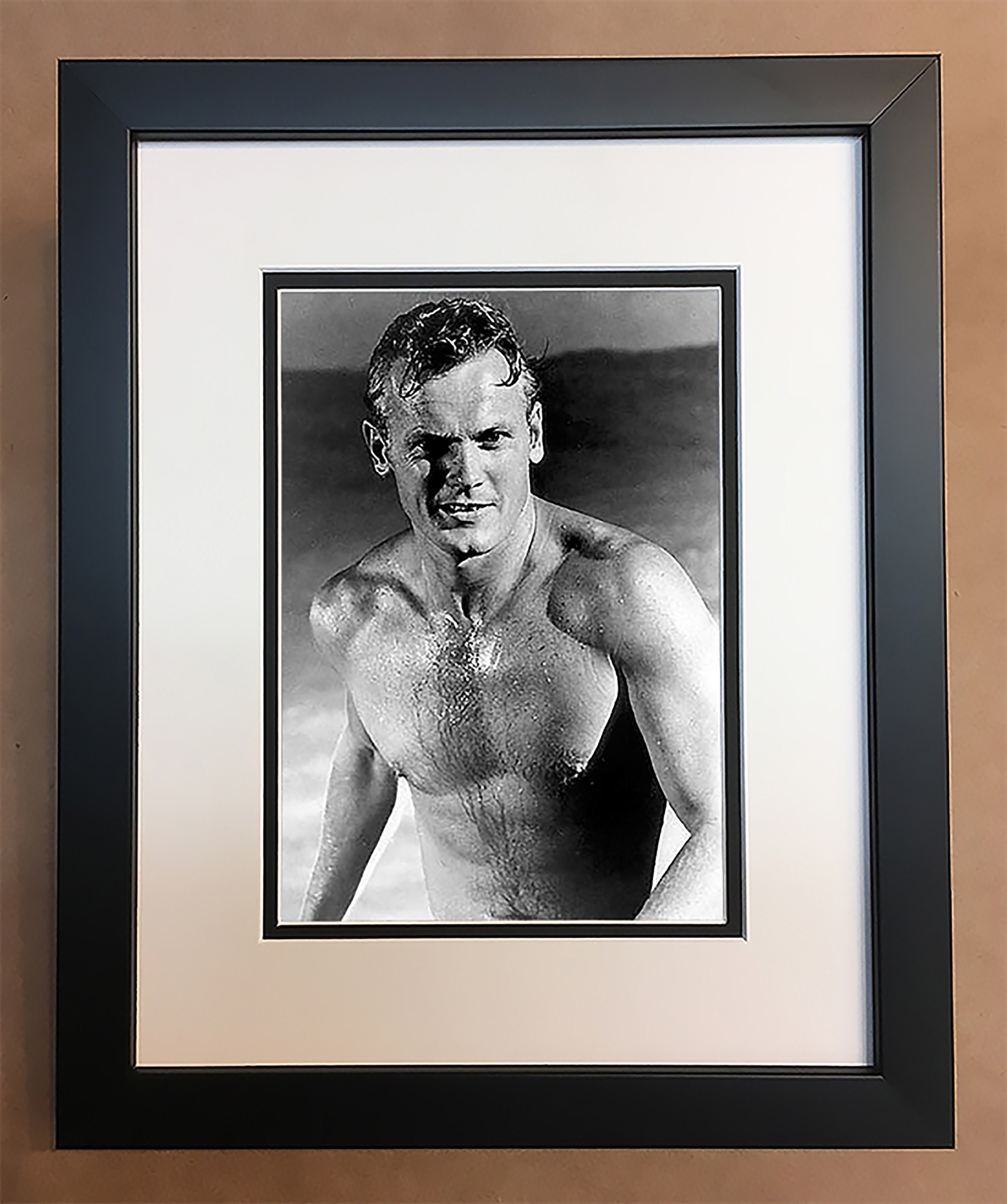 Tab Hunter Black and White Photo Professionally Framed Matted | Etsy