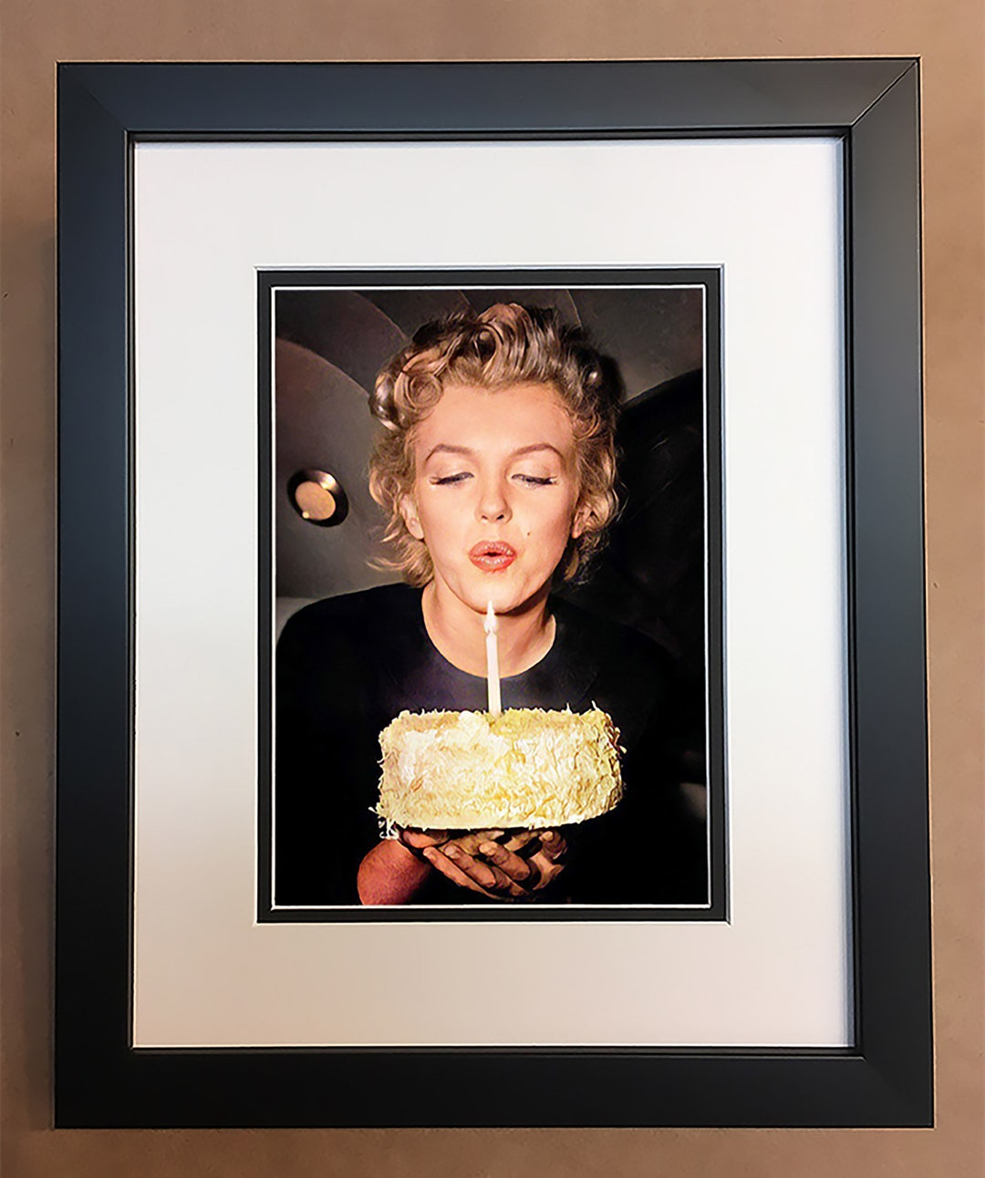 Marilyn Monroe Colorized Photo Professionally Framed, Matted 8x10. - Etsy