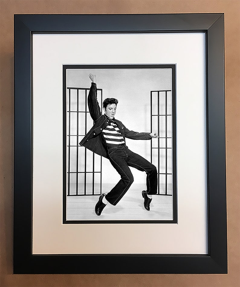 Elvis Presley Jail House Rock Black and White Photo - Etsy